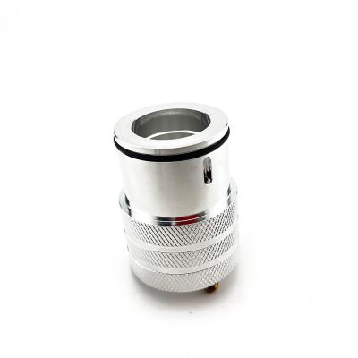 China ROHS Compliant Aluminium Burrette Socket Part para usinagem de precisão personalizada à venda