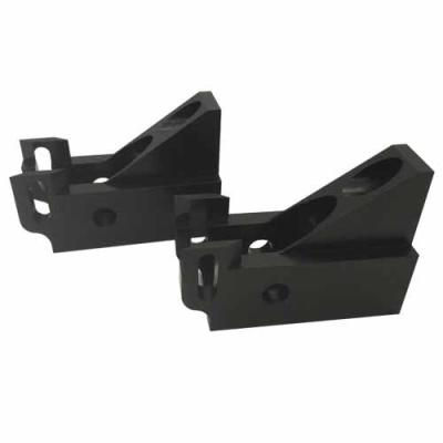 China Instalação de usinagem CNC de alumínio anodizado preto duro personalizado com certificação RoHS à venda