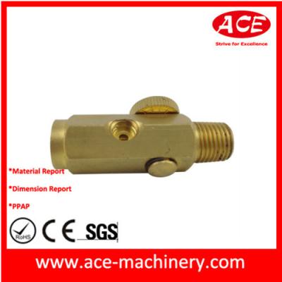 Cina Parti per busciatura in metallo lavorate CNC su misura standard ASTM Parti in lega di rame/alluminio in vendita