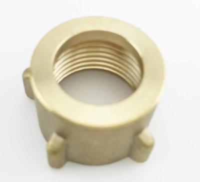 中国 金属加工機械部品のためのカスタマイズされた銅蓋のCNC加工部品 販売のため