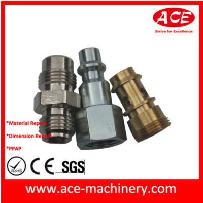 Cina Fabbricazione a CNC di parti di flange in ottone conformi alla direttiva RoHs per applicazioni industriali in vendita
