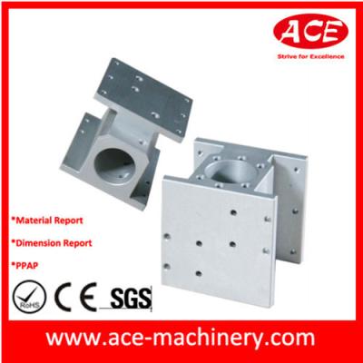 China Automatisch gietonderdeel op maat CNC-bewerking met tolerantie /-0,02 mm en zwarte afwerking Te koop