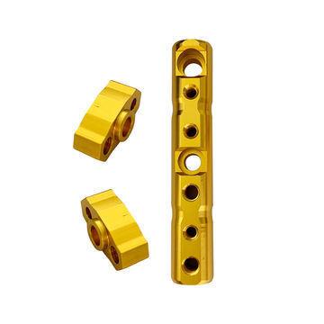 China Ningbo Company biedt kleur geanodiseerde CNC bewerkingsonderdelen met OEM-service Te koop