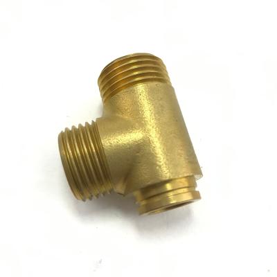 Cina Macchinatura CNC ad alta precisione di giunti in ottone in ottone con tolleranza /-0,005 mm presso OEM in vendita