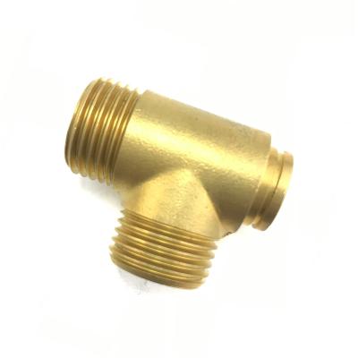 Cina Macchinatura CNC ad alta precisione di giunti in ottone in ottone con tolleranza /-0,005 mm presso OEM in vendita