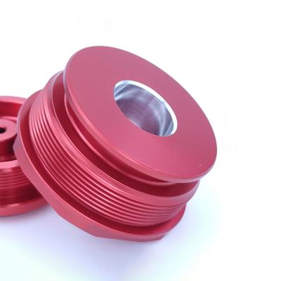 中国 ACE-S061501 UTV/ATVショック用の赤色アノジス高精度カスタマイズアルミニウム機械部品 販売のため