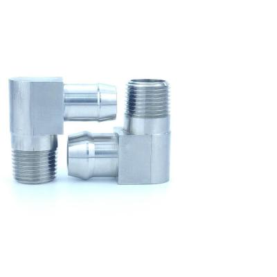 Cina Lavoro di tornitura CNC lucido argento ottone Cp estensione del capezzolo di tornitura per il montaggio del tubo in vendita