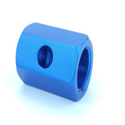 Cina Sleeve di connessione a filo con rivestimento in polvere blu su misura in forte domanda in vendita