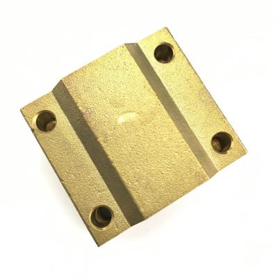China Tolerantie /-0,05 mm CNC-bewerking Fitting Block Fitting Block door koper/koper Te koop