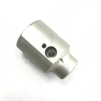 China Metalenverwerkingsmachineonderdelen SGS-gecertificeerd Precision CNC Polygonal Aluminium Sleeve Te koop