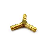 China Customized Precision CNC Machined Brass Pipe Fitting for Customized Applications for sale