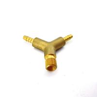 China Customized Precision CNC Machined Brass Pipe Fitting for Customized Applications for sale