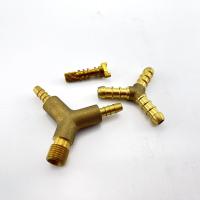 China Customized Precision CNC Machined Brass Pipe Fitting for Customized Applications for sale