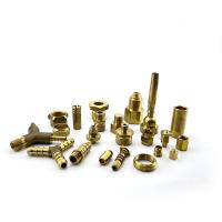 China Metal Processing Machinery Parts Customized Precision Machining Brass Bleeding Nipple for sale