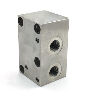 China ACE-S10029 Hoge precisie CNC-bewerking Hydraulische blokken voor op maat gemaakte eisen Te koop