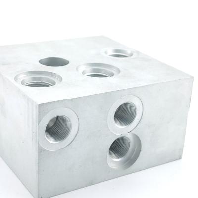 中国 高精密加工 液圧バルブ/SGS承認のための金属製の特殊ブロック 販売のため