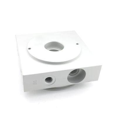 China Hydraulisch stroomsysteem van aluminium Hydraulische oliecircuitblok met tolerantie /-0,005 mm Te koop