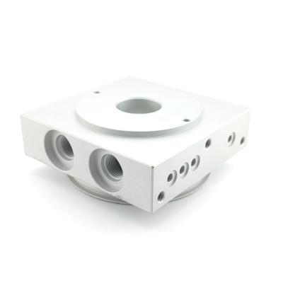 China Hydraulisch stroomsysteem van aluminium Hydraulische oliecircuitblok met tolerantie /-0,005 mm Te koop