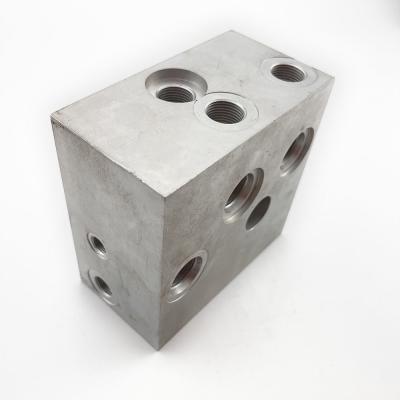 中国 ACE S10046 カスタムCNC加工 アルミニウムバルブ 保証のための水力マニフォールドブロック 販売のため