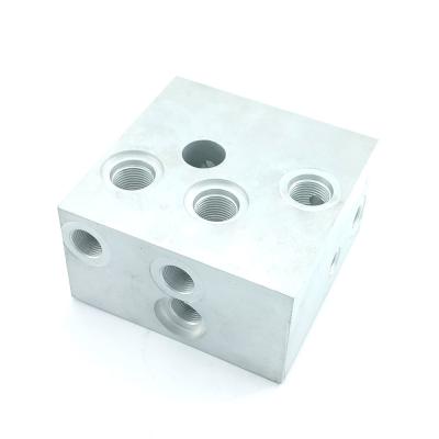 China Bloque de manivela de válvula hidráulica de precisión de fresado CNC en venta