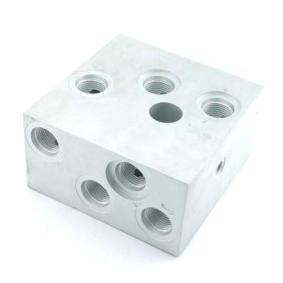 China Bloque de manivela de válvula hidráulica de precisión de fresado CNC en venta