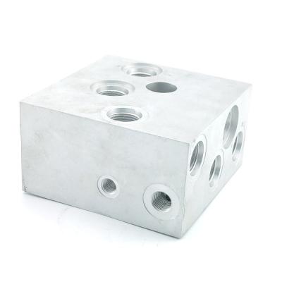 China Bloque de manivela de válvula hidráulica de precisión de fresado CNC en venta