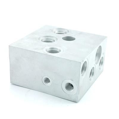 China Bloque de manivela de válvula hidráulica de precisión de fresado CNC en venta
