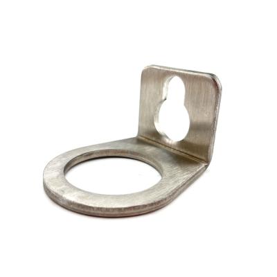 Cina Ricoperta in polvere nera Parte di stampaggio di precisione per pezzi di stampaggio metallici Fabbricazione di fogli in vendita