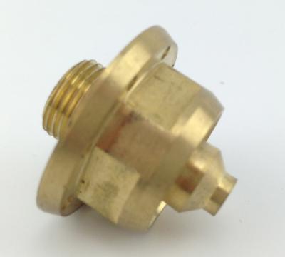 Cina Parti di macchine per la lavorazione dei metalli Parti di rame Macchine CNC con tolleranza /-0,04 mm in vendita
