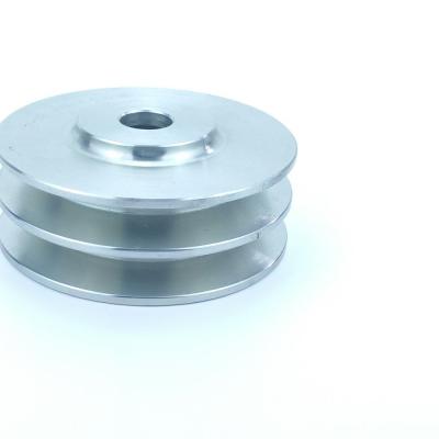 China V Belt Pulleys Sheaves Wheel Pulley Chain Block Double Blocks Lifting Grooved Cast for sale