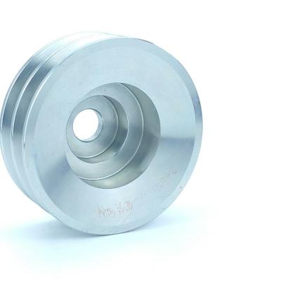 China V Belt Pulleys Sheaves Wheel Pulley Chain Block Double Blocks Lifting Grooved Cast for sale