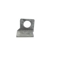 China Instrument Accessories L Shaped Shelf Bracket with Deburring Surface Preparation for sale