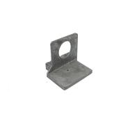 China Instrument Accessories L Shaped Shelf Bracket with Deburring Surface Preparation for sale
