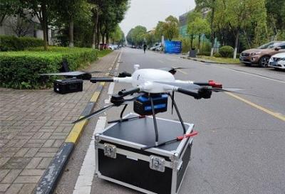 Cina sistema LIDAR del UAV di 5mm@50m PM-1500 di alta precisione 100-2000kHz per l'indagine della strada in vendita