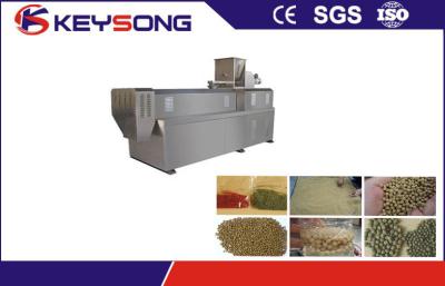Cina Macchina 380v/220v automatici pieni kg/h di 90kw 1500 - 2000 dell'espulsore dell'alimento dell'alimentazione del cane di animale domestico in vendita