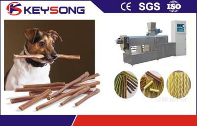 Cina Alimento per animali domestici di controllo dello SpA che fa macchina/espulsore degli ossequi per la masticazione del gatto del cane in vendita