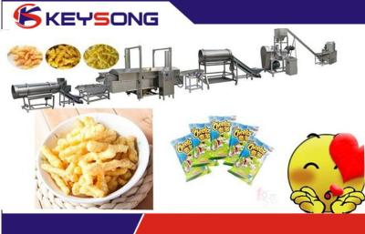 Cina Macchina dell'espulsore dell'alimento di Kurkure/linea produzione fritte automatiche di Kurkure 90 chilowatt di auto pulizia in vendita