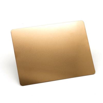 Cina Colore personalizzabile sabbiato dello strato 304 di acciaio inossidabile 430 decorativi in vendita
