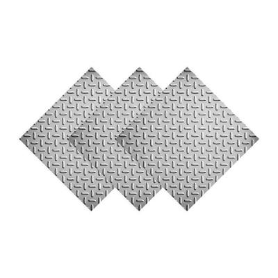 China Anti Slide Checkered Decorative Stainless Steel Sheet 1.5mm 2.0mm Stamped Plate for sale