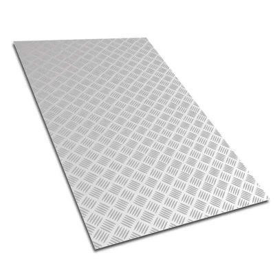 China 430Ss Decorative Stainless Steel Plate Checkered Thickness 1mm Square Pattern for sale