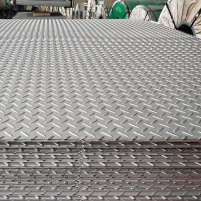 Cina strato decorativo Ss304 Diamond Sheet Metal di acciaio inossidabile di 2mm in vendita