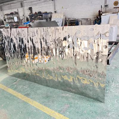 Cina 304 Ti finitura lamiera di acciaio inossidabile 4X8 lamiere di metallo colorato decorativo Ss in vendita