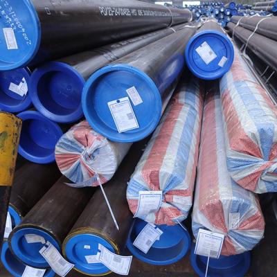 Cina Tubo senza cuciture in acciaio al carbonio laminato a caldo per la costruzione in vendita