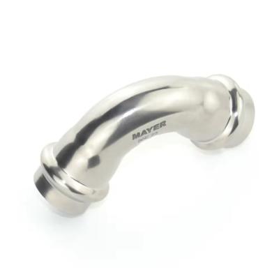 Cina Cina Fittings per tubi in acciaio inossidabile Produttore Fittings per gomiti in acciaio inossidabile a 90 gradi in vendita