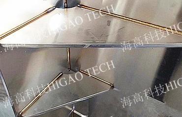 ribbon mixer with high speed choppers