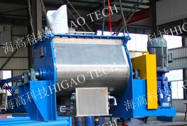 zero-gravity double shaft paddle mixer