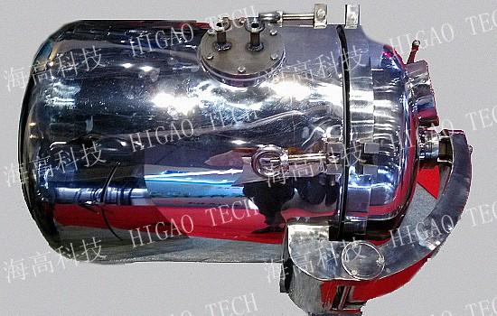 Round static vacuum dryer
