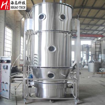 Cina Granuli chimici della polvere della macchina dell'essiccatore a spruzzo dell'alimento granulazione dello spruzzo del letto fluidizzato in vendita