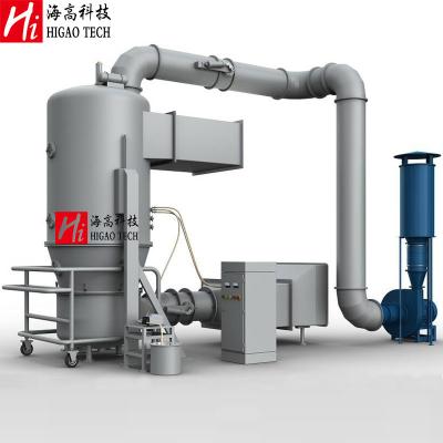 Cina Granulatore chimico per prodotti farmaceutici Essiccatore a letto fluido per cacao con rivestimento a macchina ISO in vendita