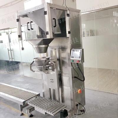 Cina Confezionatrice per polvere semi automatica 20kg Macchina imballatrice per il riempimento di sacchetti granulari in vendita